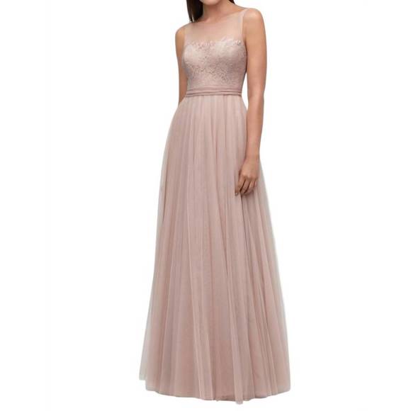Watters | Dresses | New Watters Lisa Aria Lace Bridesmaid Dress In ...